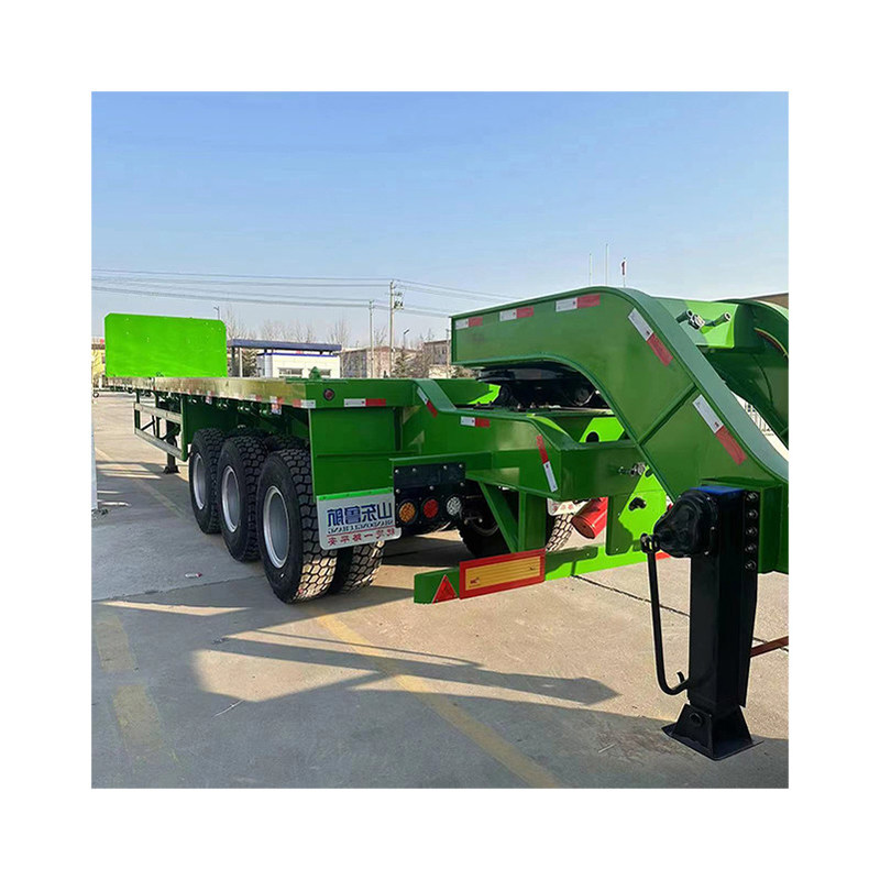 Full Type Flatbed Skeleton 20FT Shipping Container Dolly Transport ...